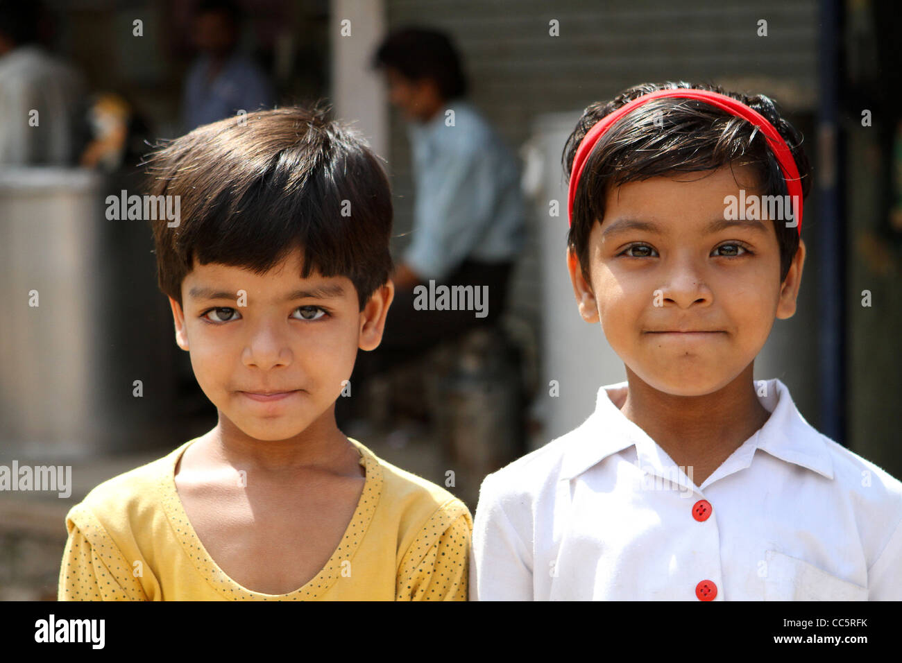 Smiling Indian Children