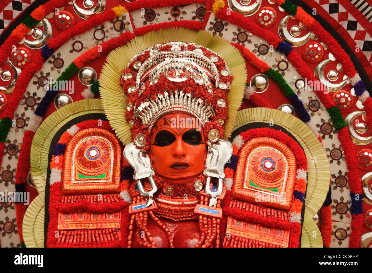 Theyyam face hi-res stock photography and images - Alamy