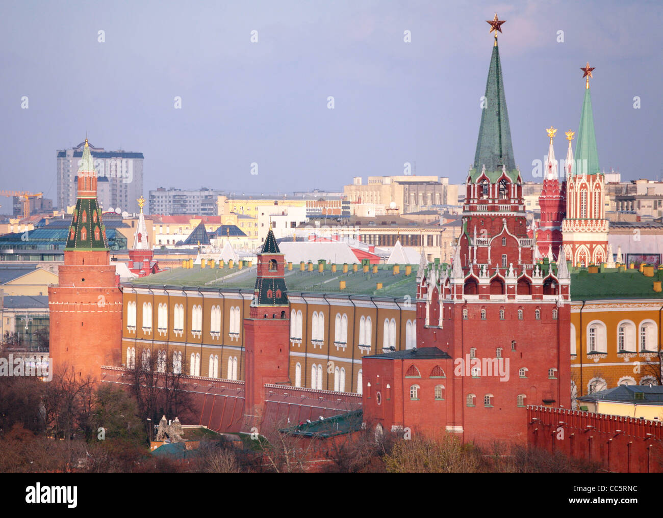 View on Kremlin from top Stock Photo - Alamy