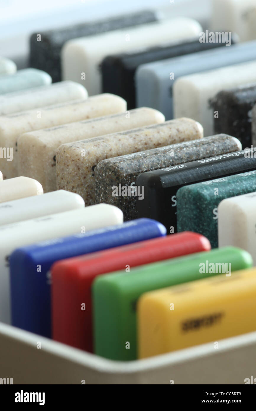 Marble samples hi-res stock photography and images - Alamy