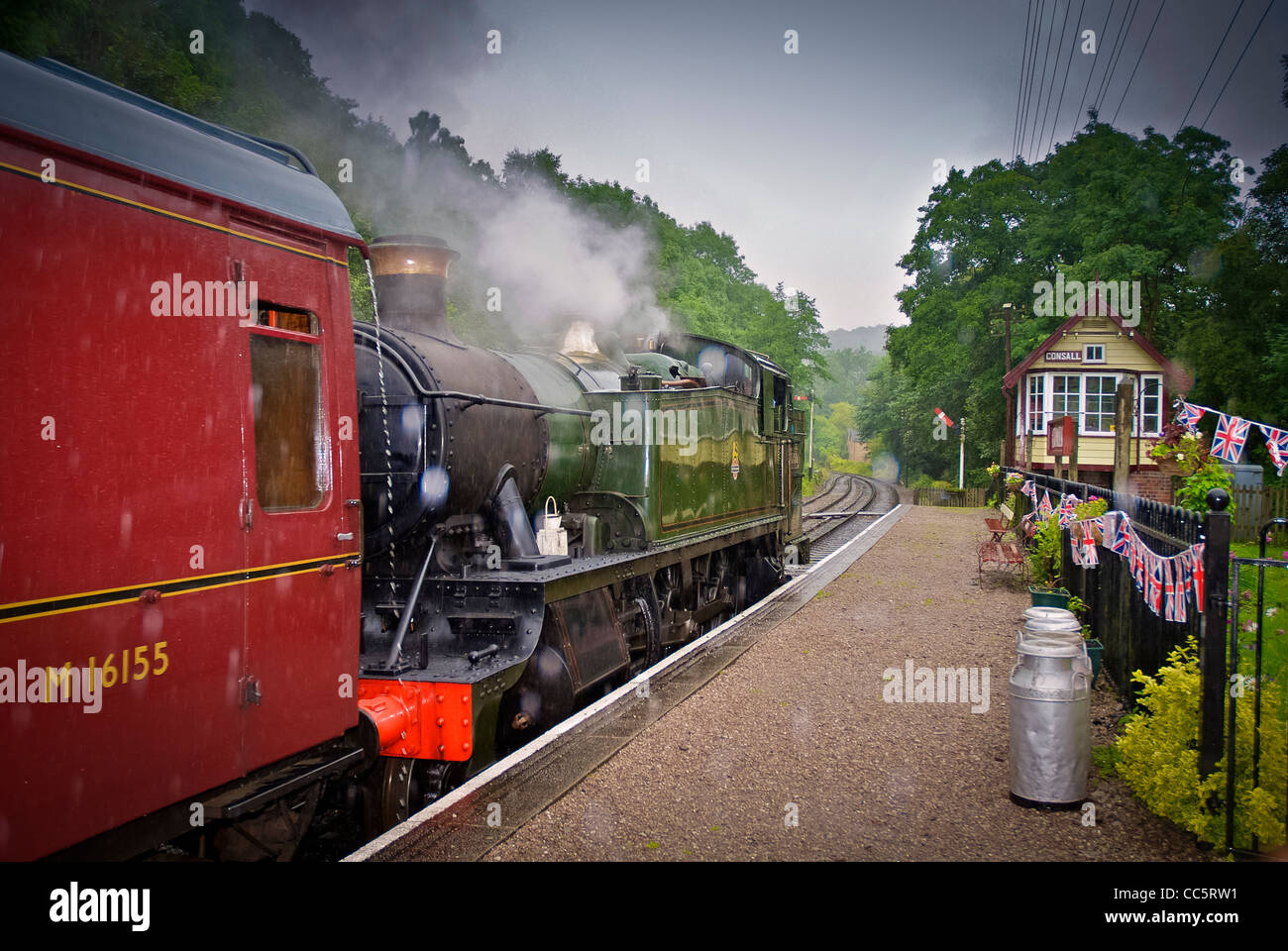 Churnet valley railway hi-res stock photography and images - Alamy