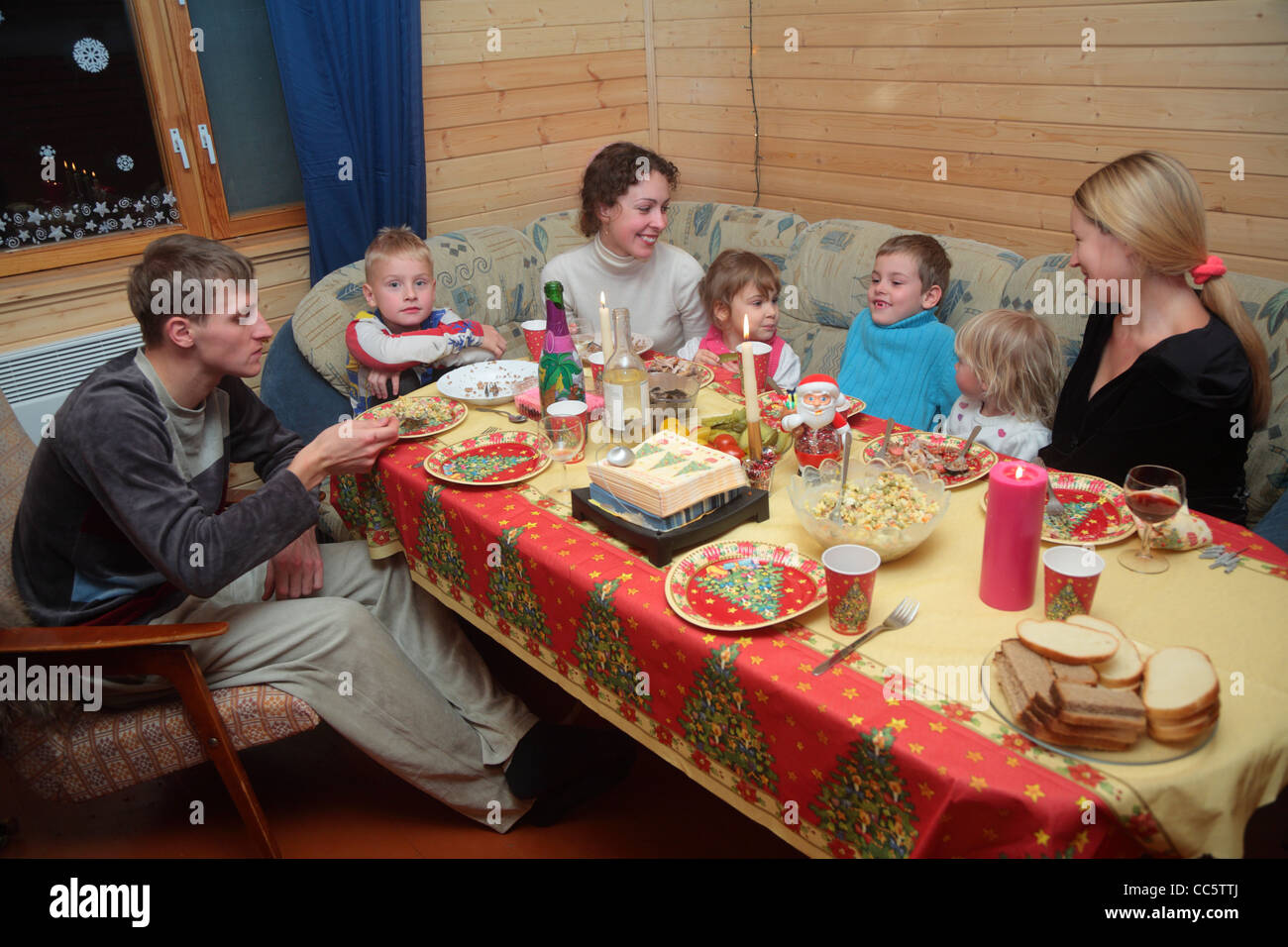 Light supper together hi-res stock photography and images - Alamy