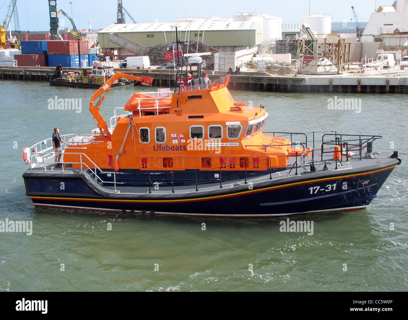 England this is the largest class of uk lifeboat hi-res stock ...