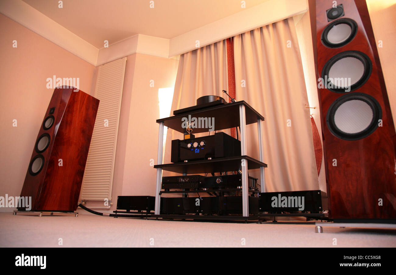 Hi-end audio system Stock Photo - Alamy