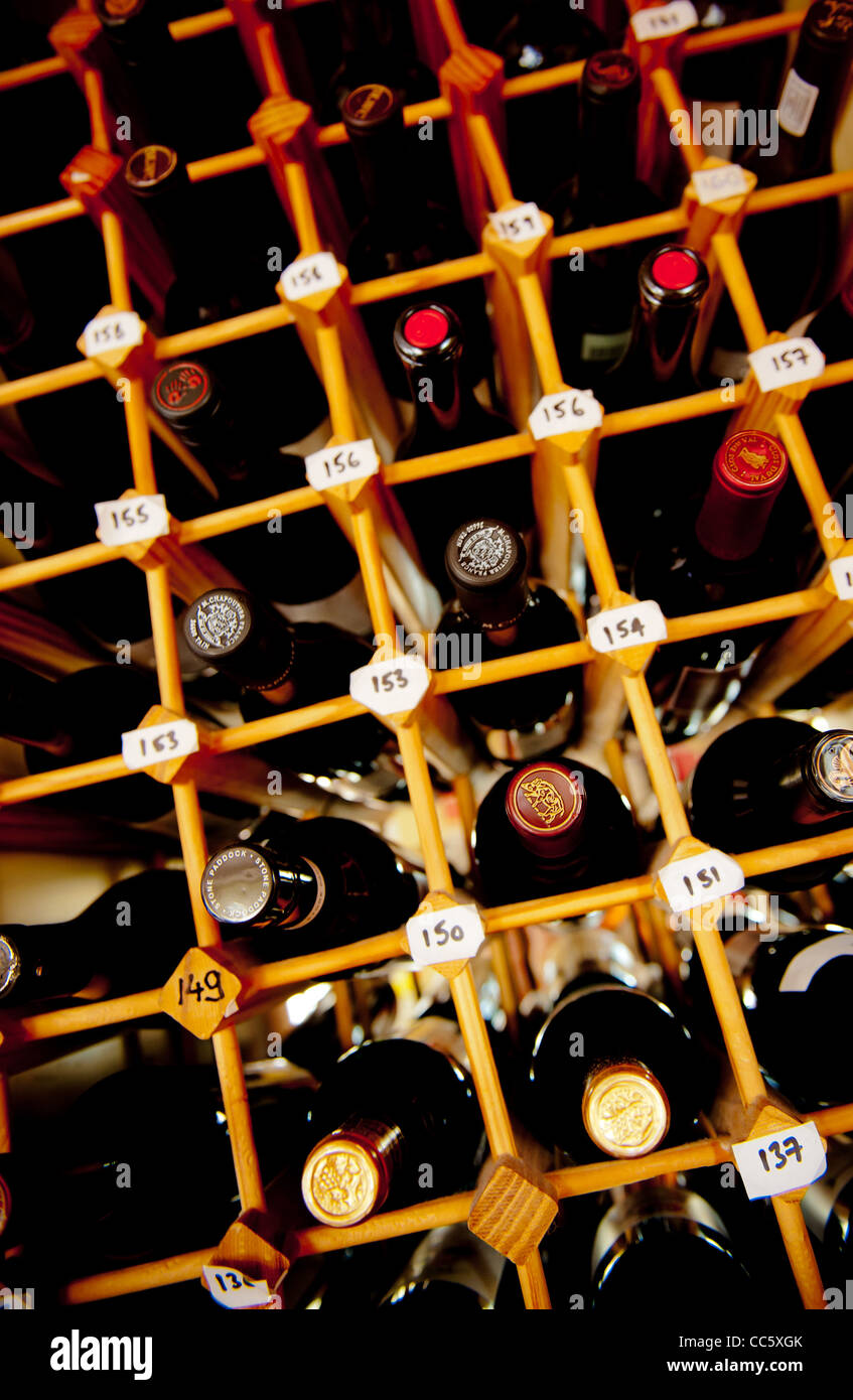 Wine rack hi-res stock photography and images - Alamy