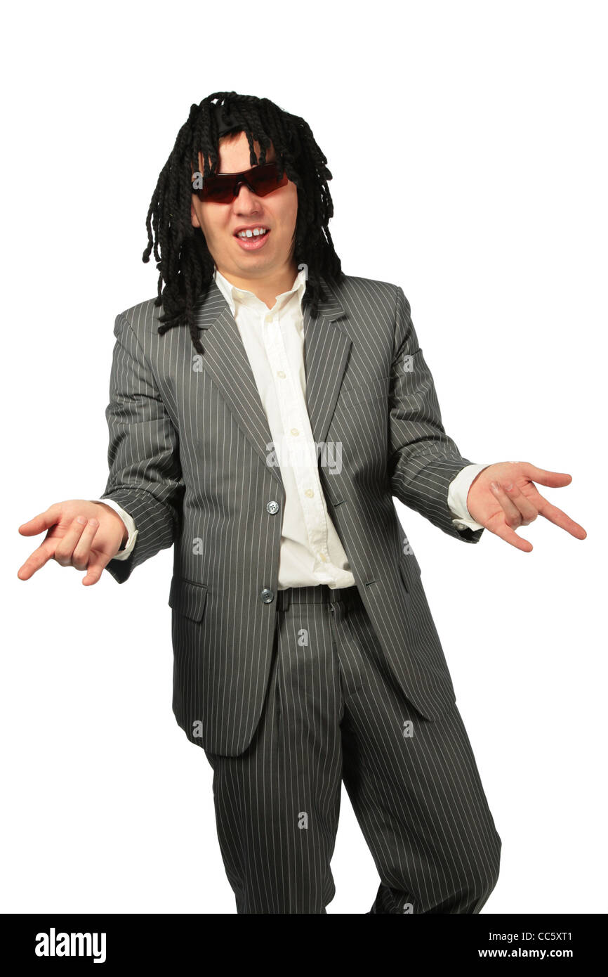 Man with dreadlocks and plaits Stock Photo - Alamy