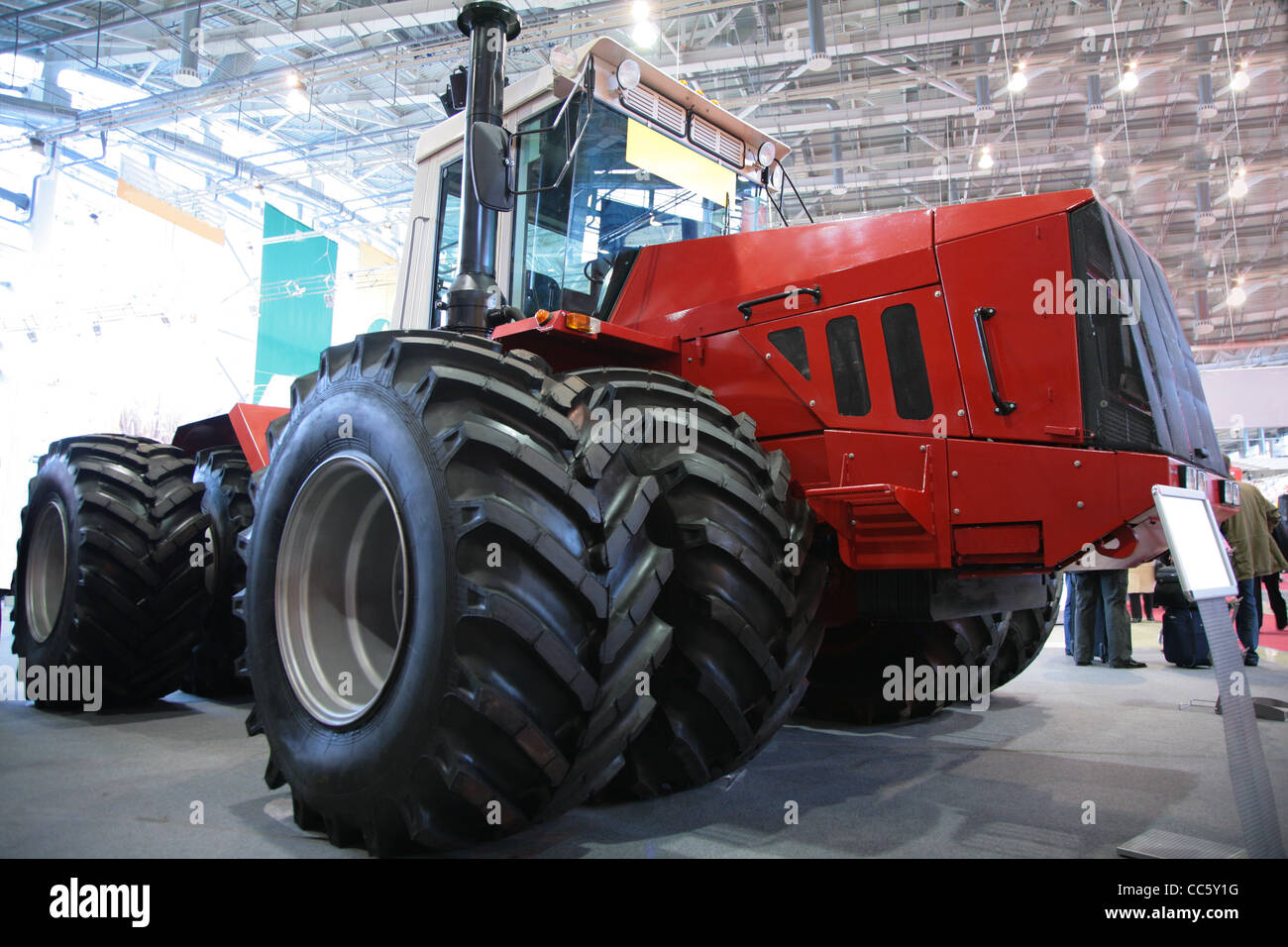 tractor on exhibition Stock Photo - Alamy