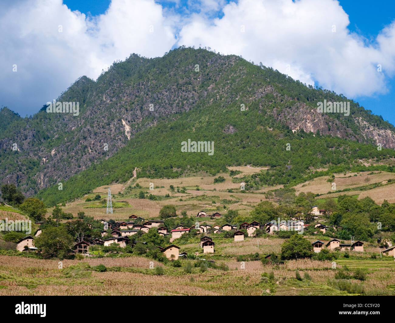 Yubeng village hi-res stock photography and images - Alamy