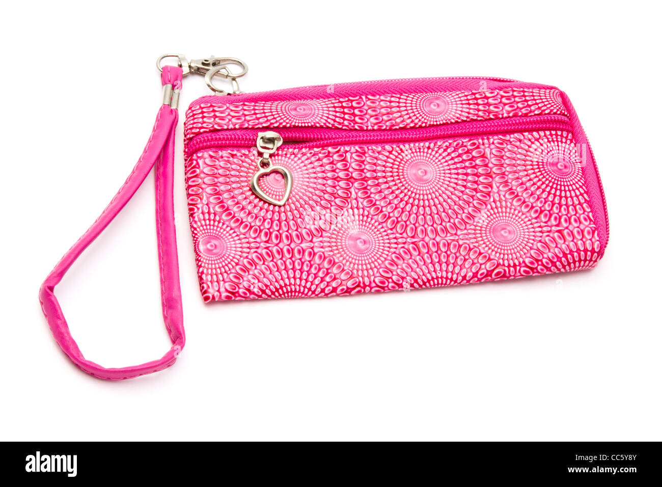 Beautiful purse isolated on white background Stock Photo - Alamy