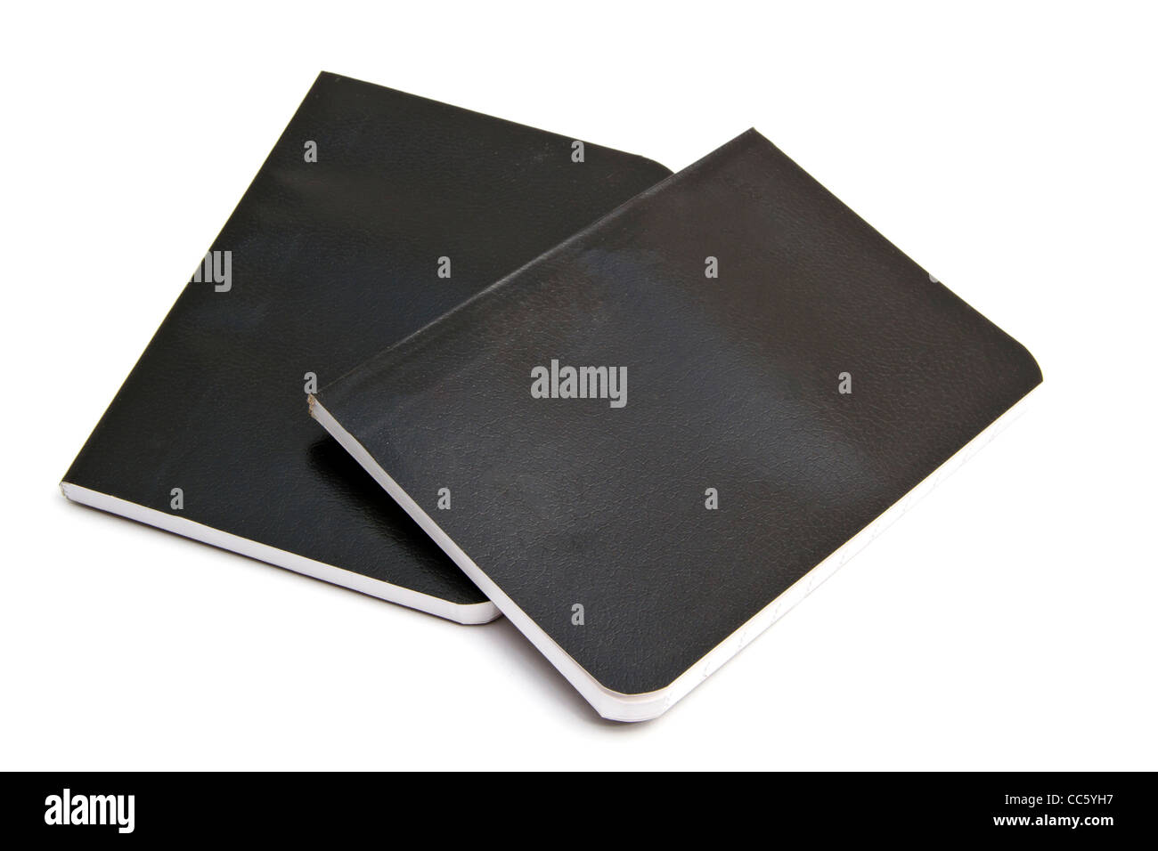 Small notebooks isolated on white background Stock Photo - Alamy