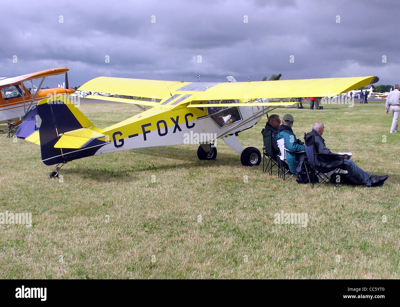 Denney kitfox model 3 g foxc at kemble airfield hi-res stock ...