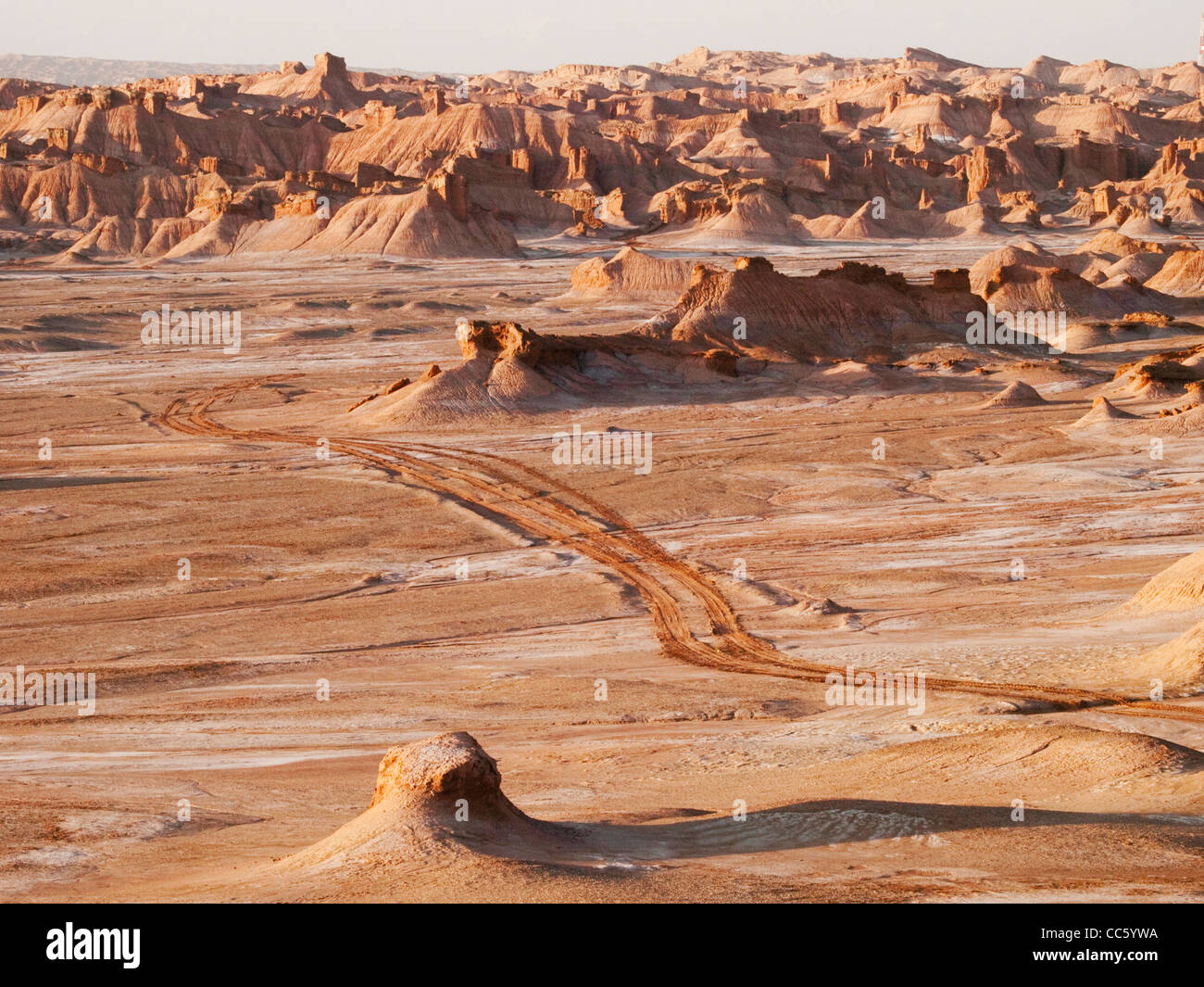 Urho Ghost Castle, Karamay, Xinjiang, China Stock Photo - Alamy