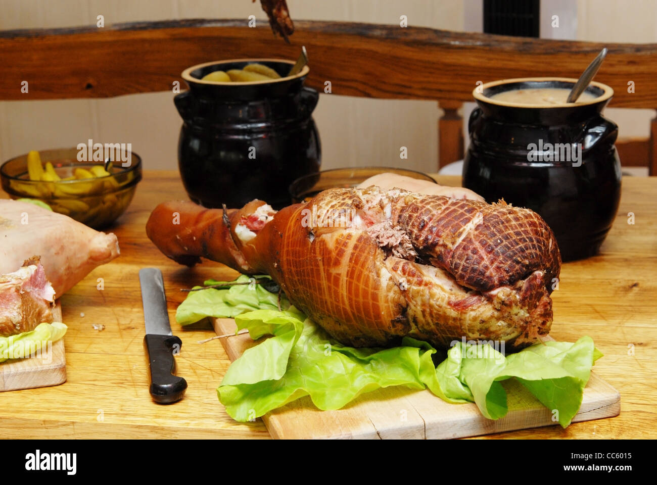 Pig roast at wedding hi-res stock photography and images - Alamy