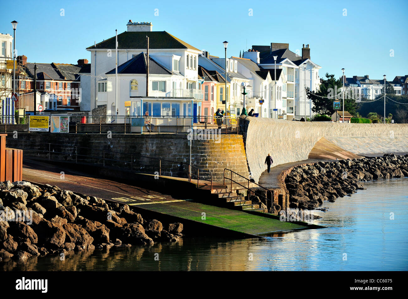 Mamhead Slipway - Exmouth - Devon - UK Stock Photo - Alamy