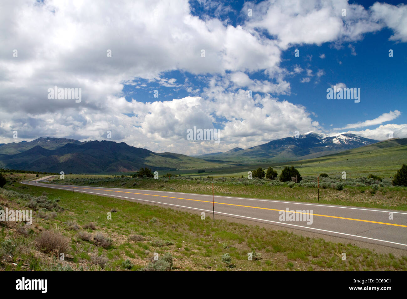 Idaho State Highway 77 near Almo, Idaho, USA Stock Photo - Alamy