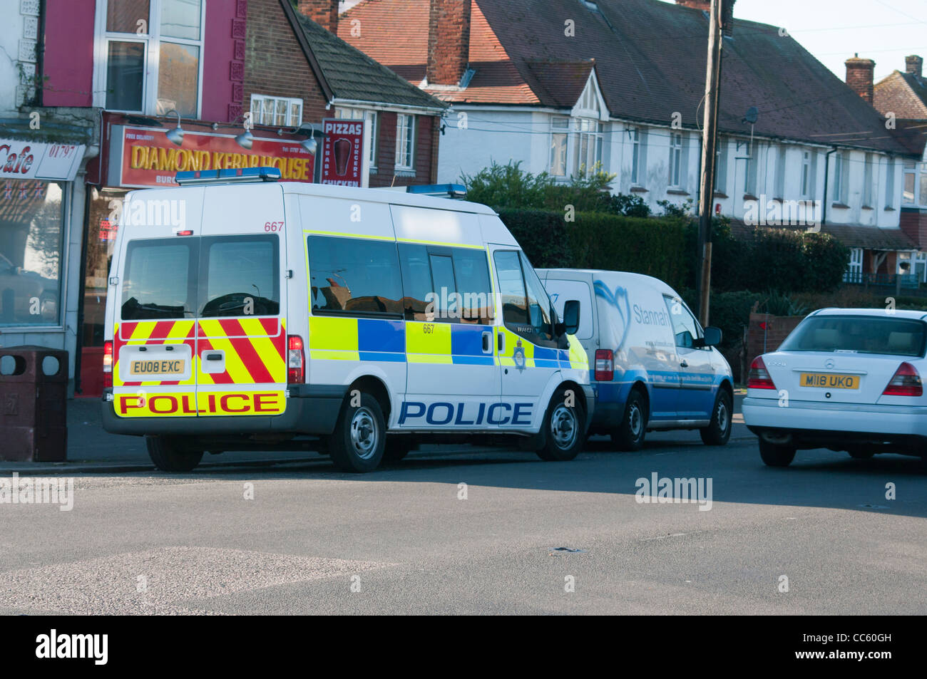 Uk police van hi-res stock photography and images - Alamy