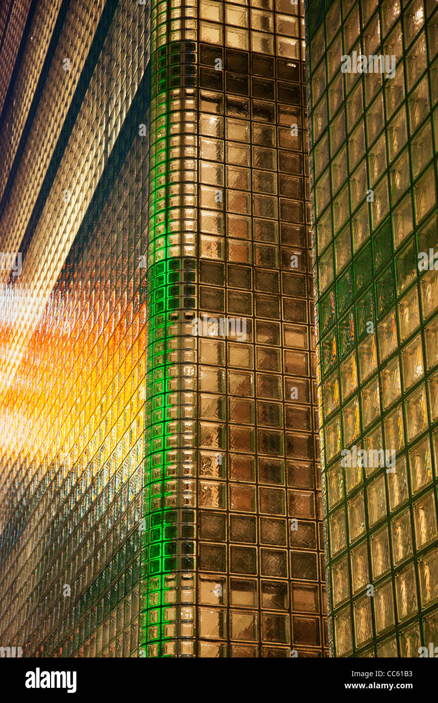 Japan, Tokyo, Ginza, Maison Hermes Store, Architect Renzo Piano Stock ...