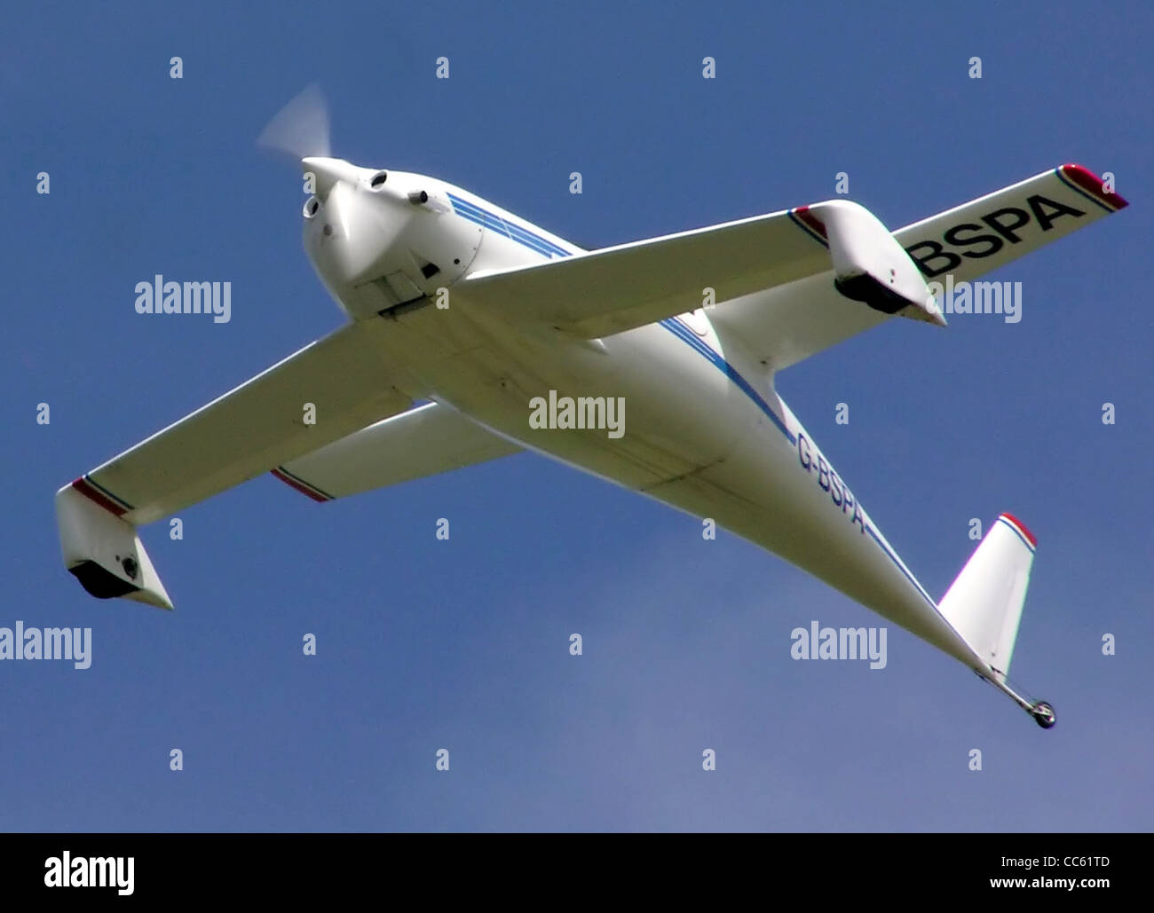 The QAC Quickie Q2, registered G-BSPA, is a light sport aircraft seen ...