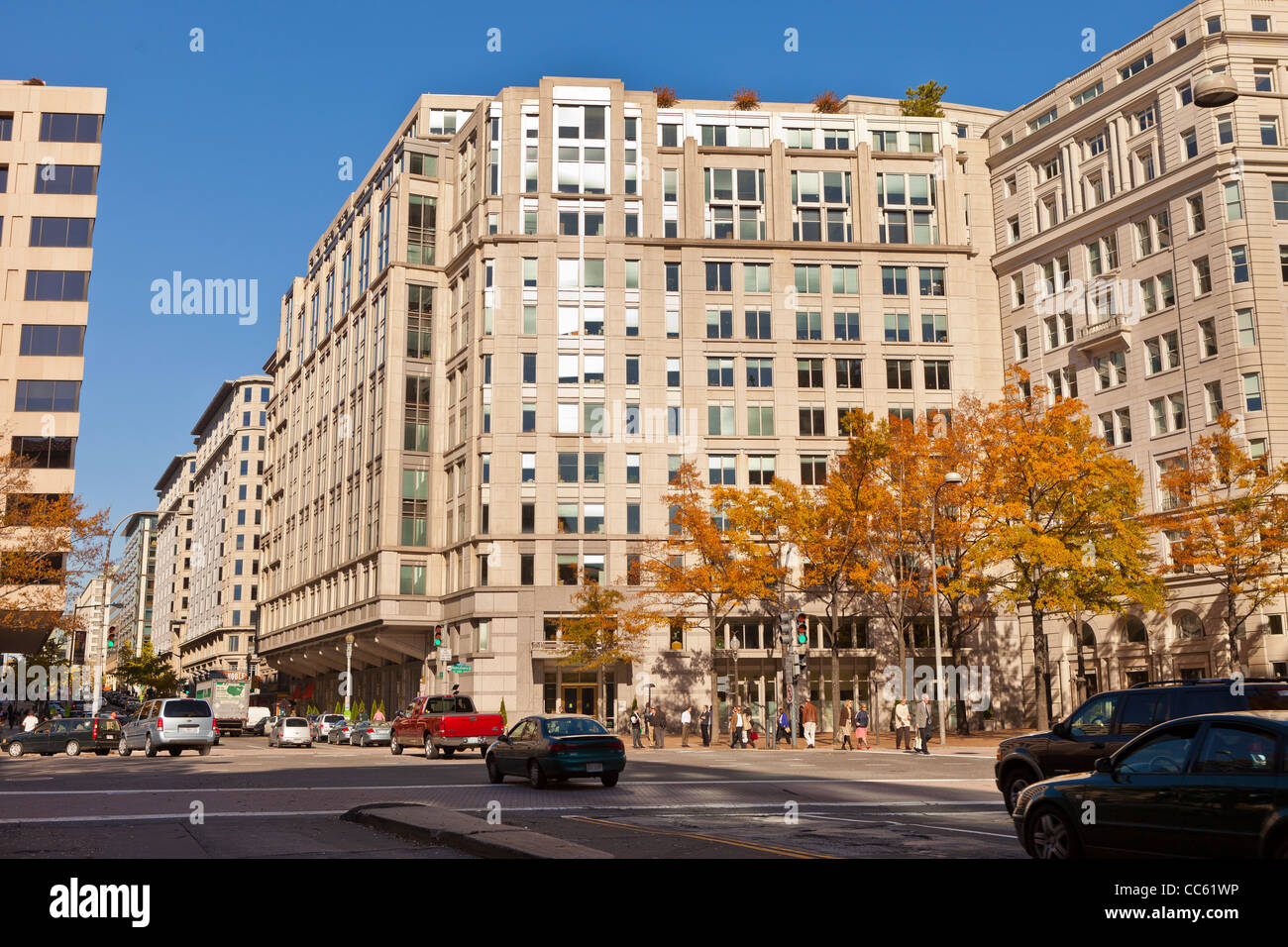 Washington, dc street view hi-res stock photography and images - Alamy
