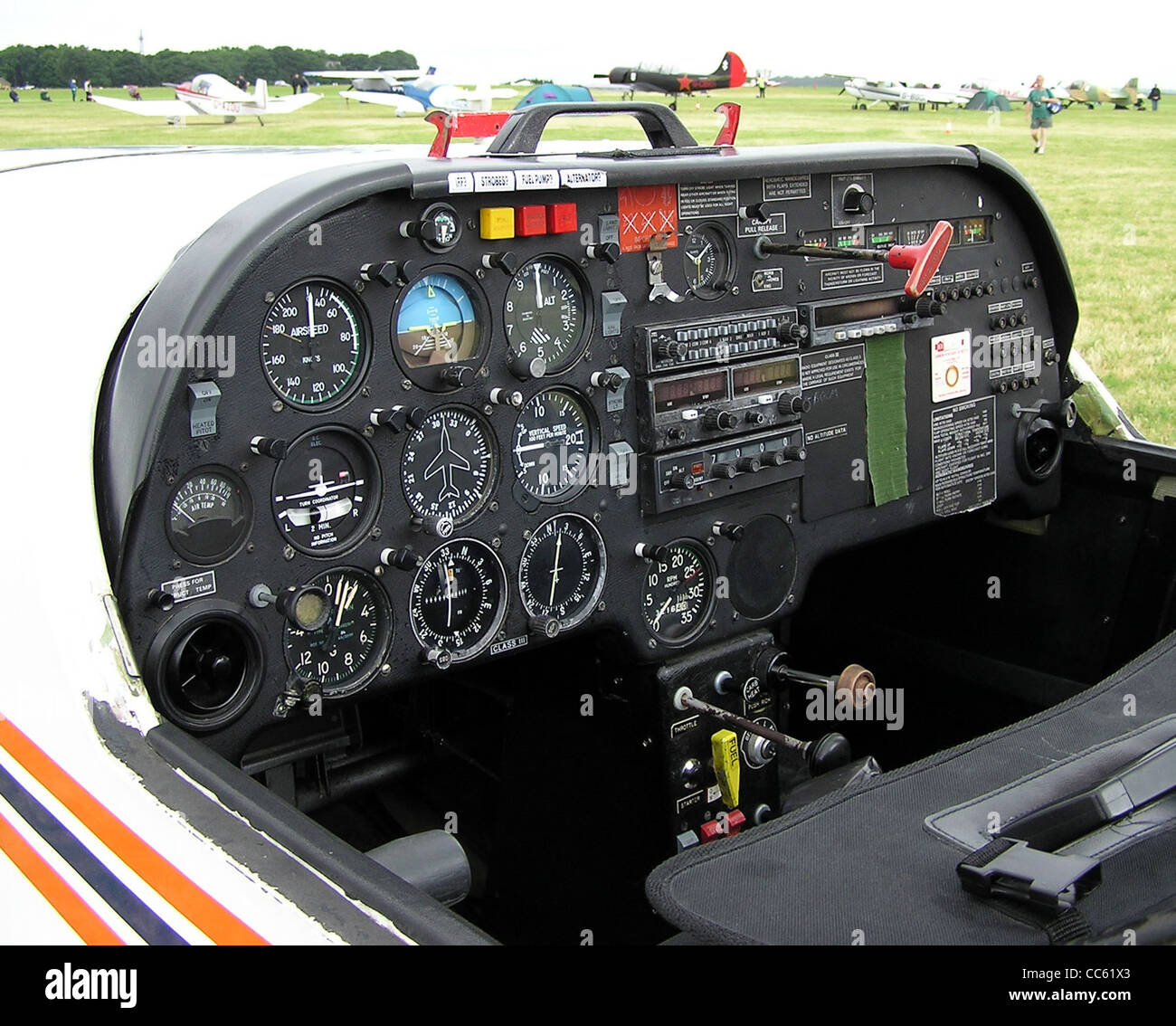 Light Aircraft Cockpit Stock Photos & Light Aircraft Cockpit Stock ...