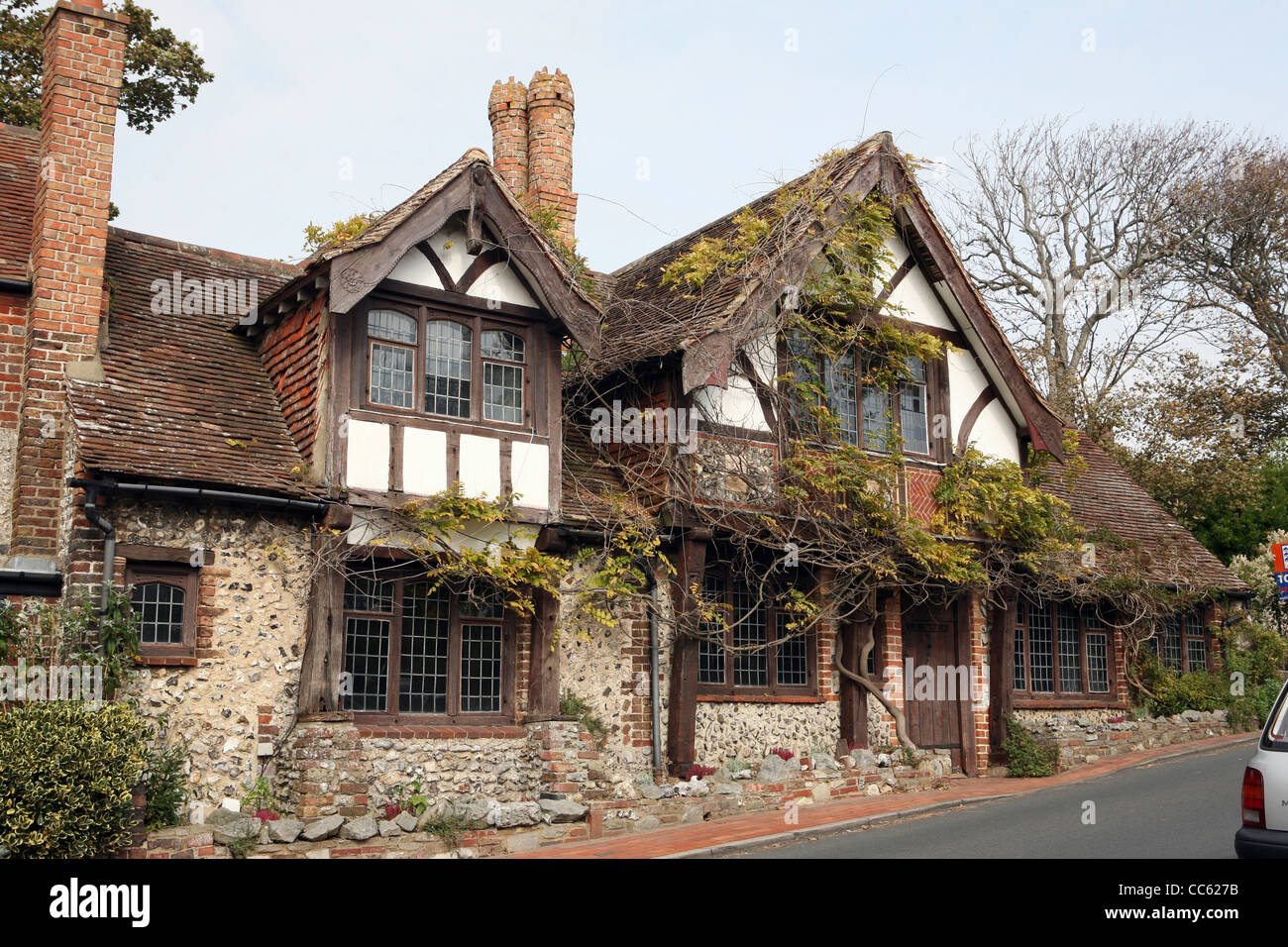 Old house in Rottingdean Sussex England Stock Photo - Alamy