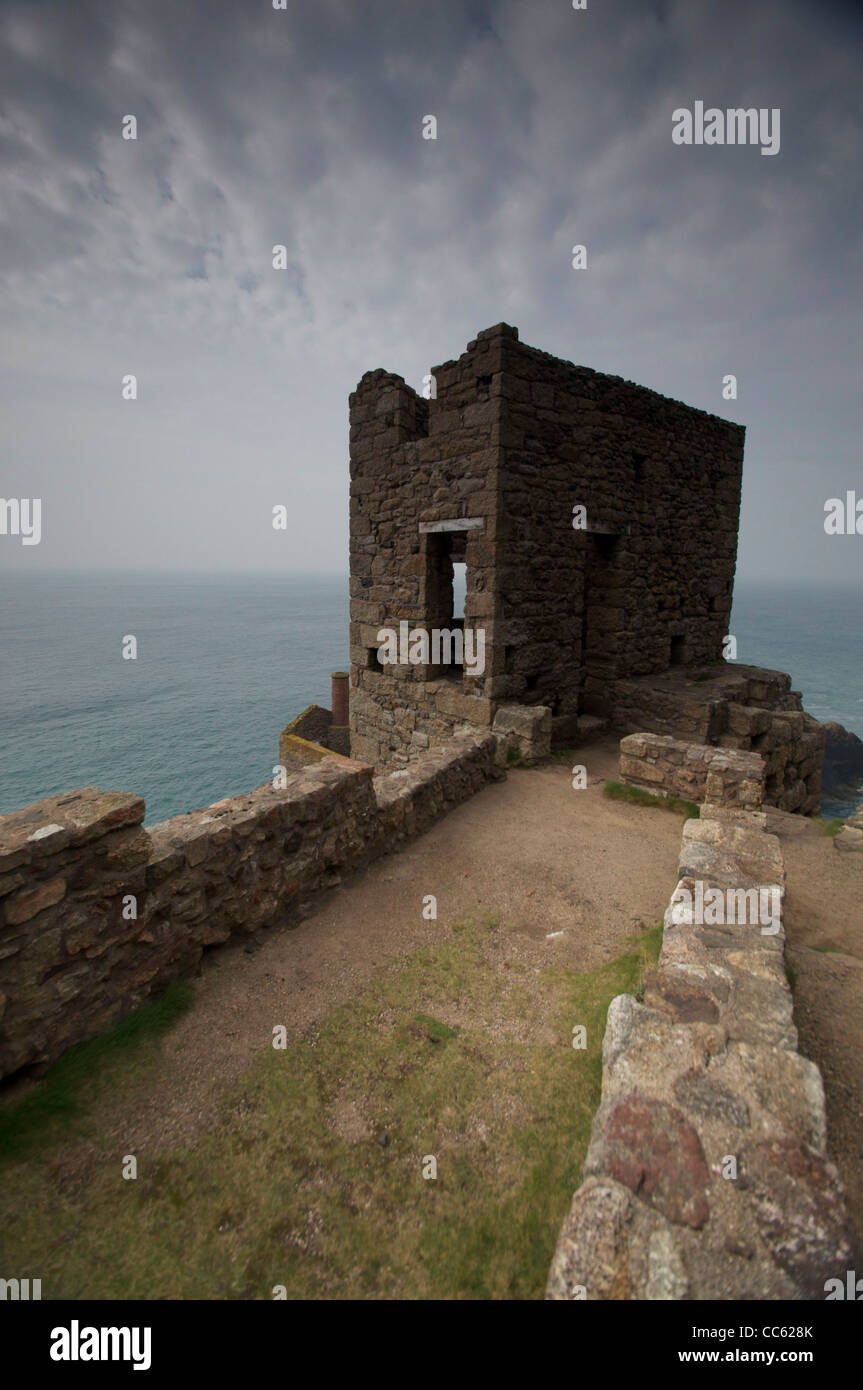 Botallack, Crowns Mines, Cornwall Stock Photo - Alamy