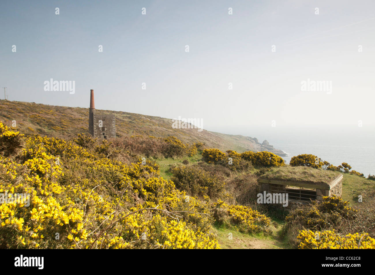 Rinsey Head, Wheal Prosper, Cornwall Stock Photo - Alamy