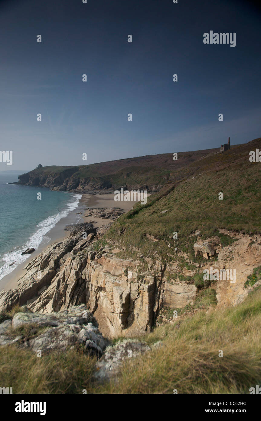 Rinsey Head, Cornwall Stock Photo - Alamy