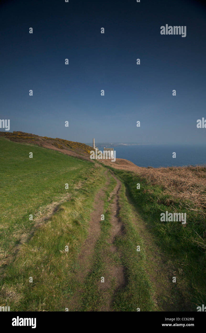 Rinsey Head, Wheal Prosper, Cornwall Stock Photo - Alamy