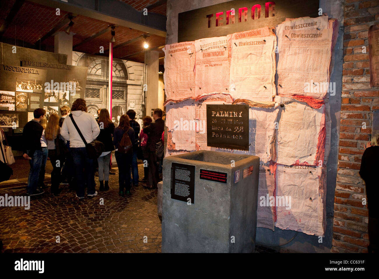 The Warsaw Uprising Museum (Muzeum Powstania Warszawskiego Stock Photo ...
