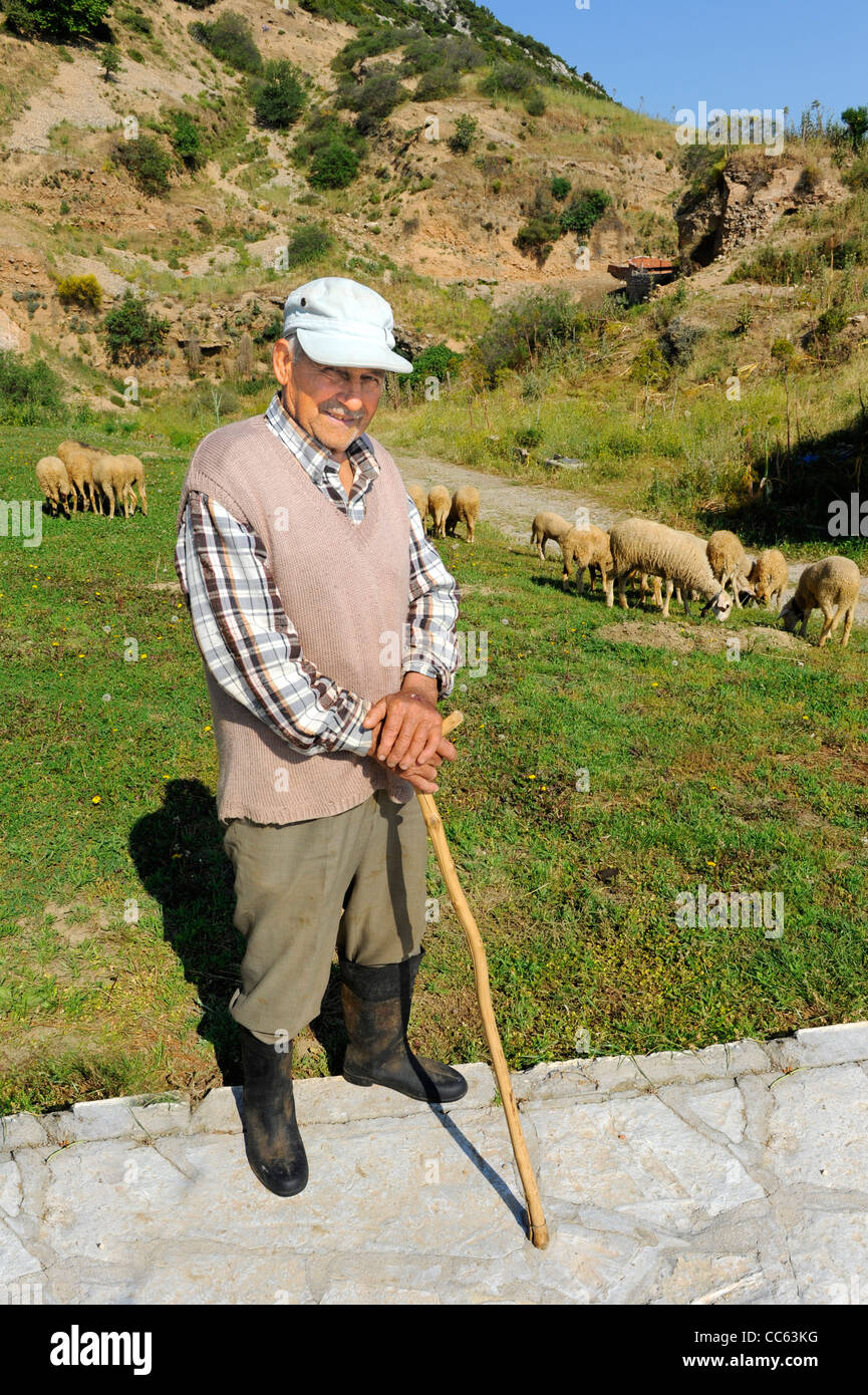Sheep Herder Bulbul Mountain Ephesus Turkey Kusadasi Stock Photo - Alamy