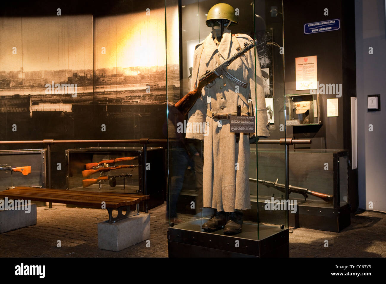 The Warsaw Uprising Museum (Muzeum Powstania Warszawskiego Stock Photo ...
