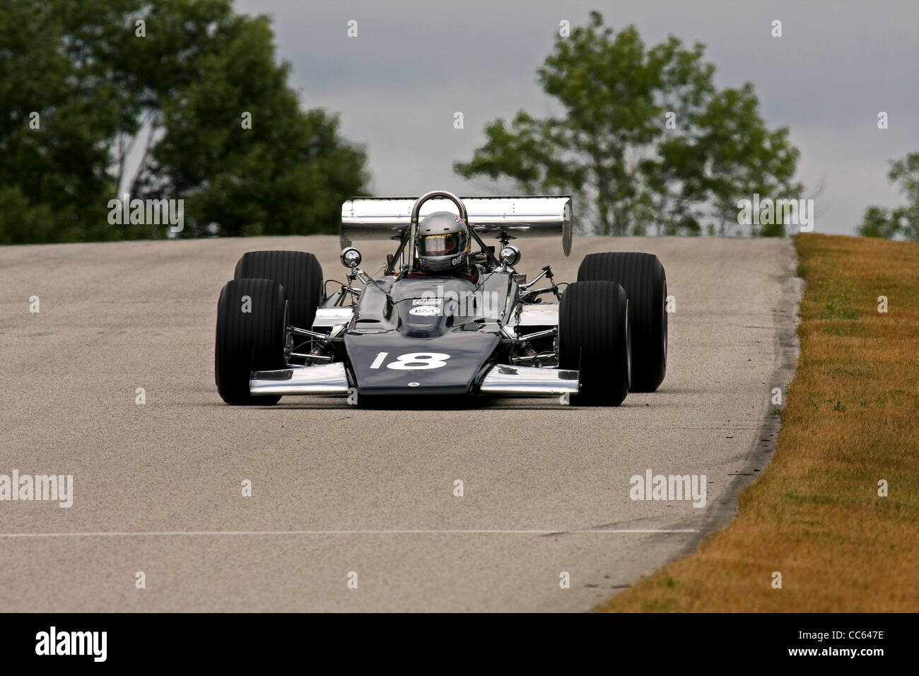 Vintage Sports Car Racing Road America, Wisconsin Stock Photo - Alamy