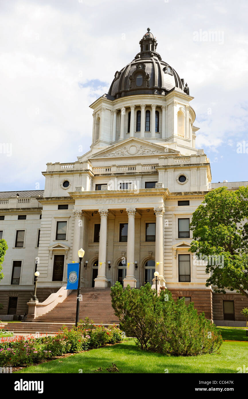 South Dakota State Capitol Building Complex Stock Photo - Alamy