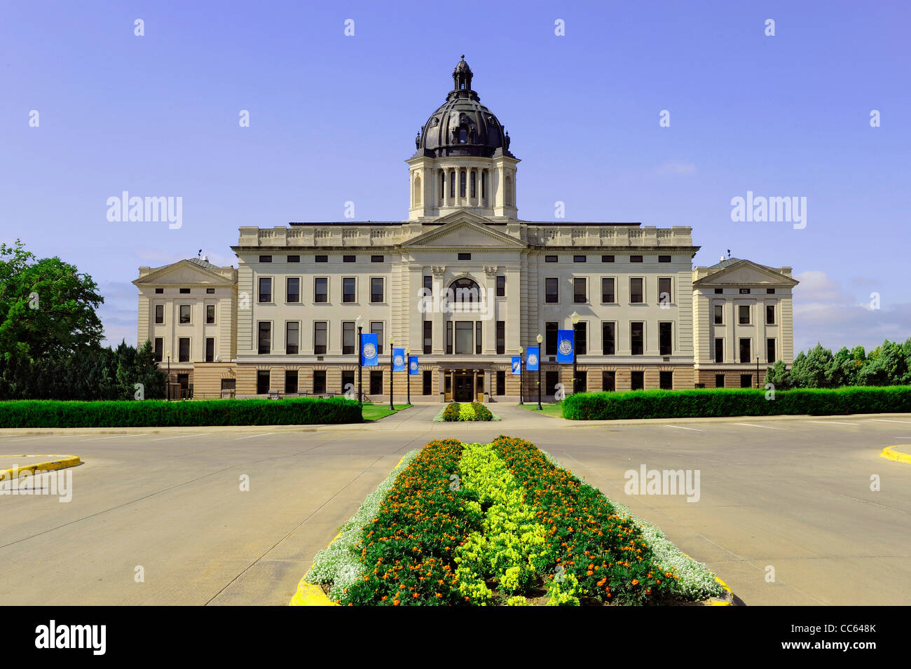 South Dakota State Capitol Building Complex Stock Photo - Alamy