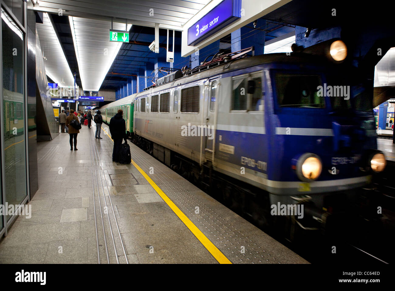 Warsaw central station in Poland. (Warszawa Centraina Stock Photo - Alamy