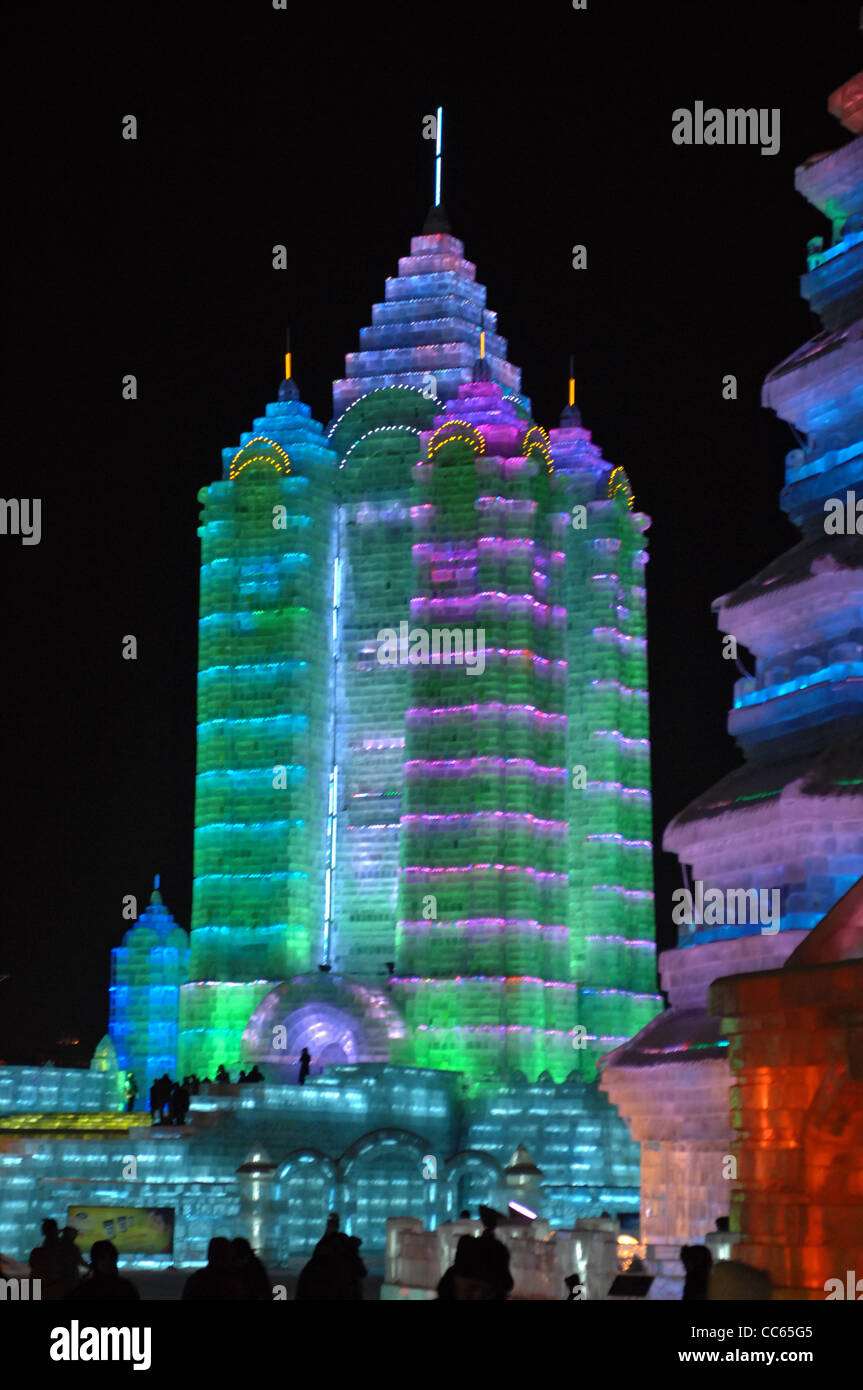 ice sculptures in Harbin Stock Photo - Alamy