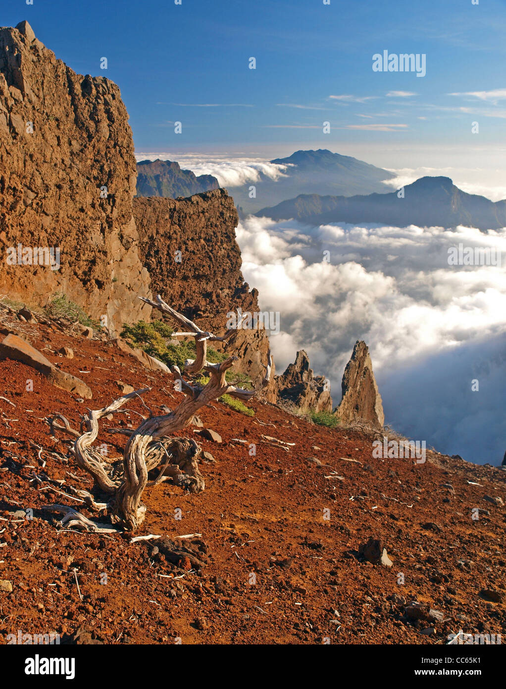Volcanic Caldera Canaries High Resolution Stock Photography and Images ...