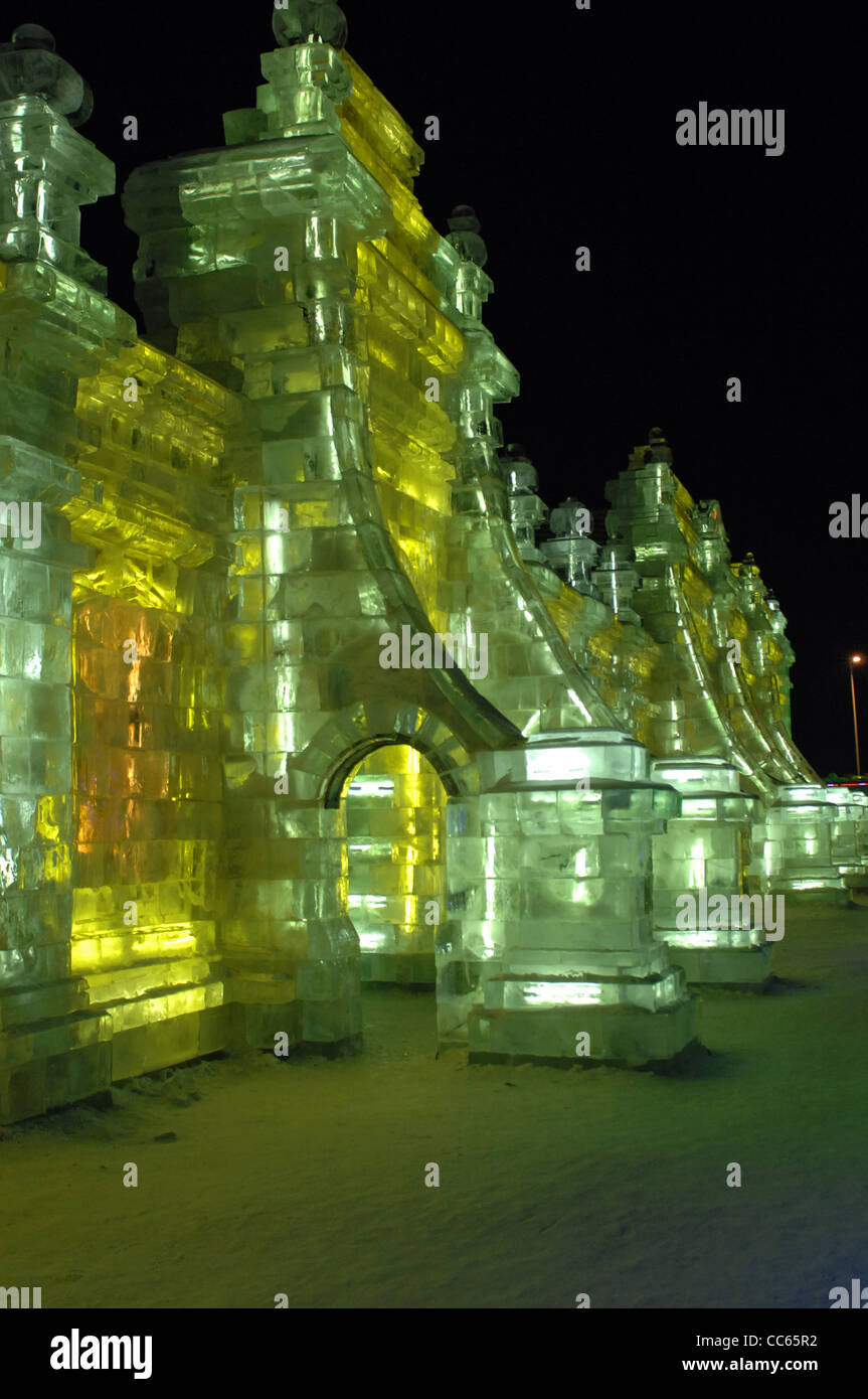 ice sculptures in Harbin Stock Photo - Alamy