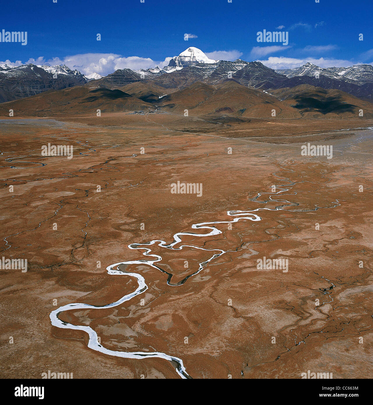 The holy Kangrinboqe Peak, Ngari, Tibet, China Stock Photo - Alamy