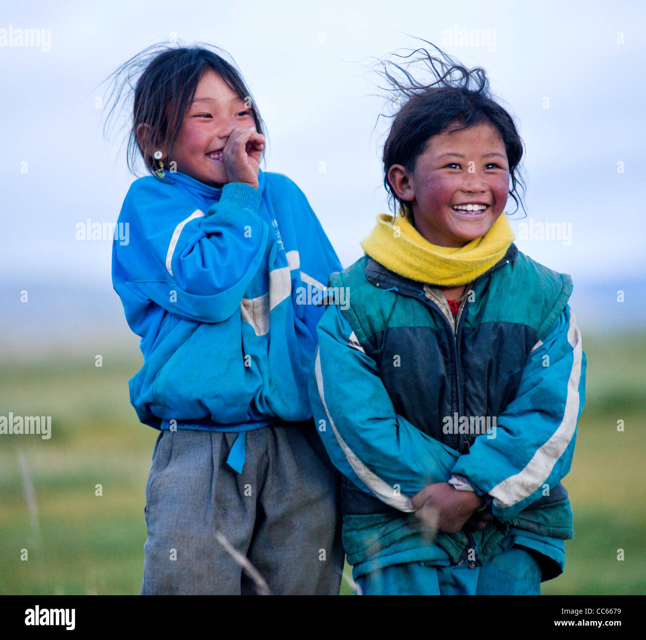 Tibetan girls hi-res stock photography and images - Alamy