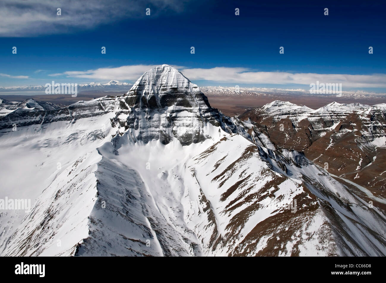 The holy Kangrinboqe Peak, Ngari, Tibet, China Stock Photo - Alamy