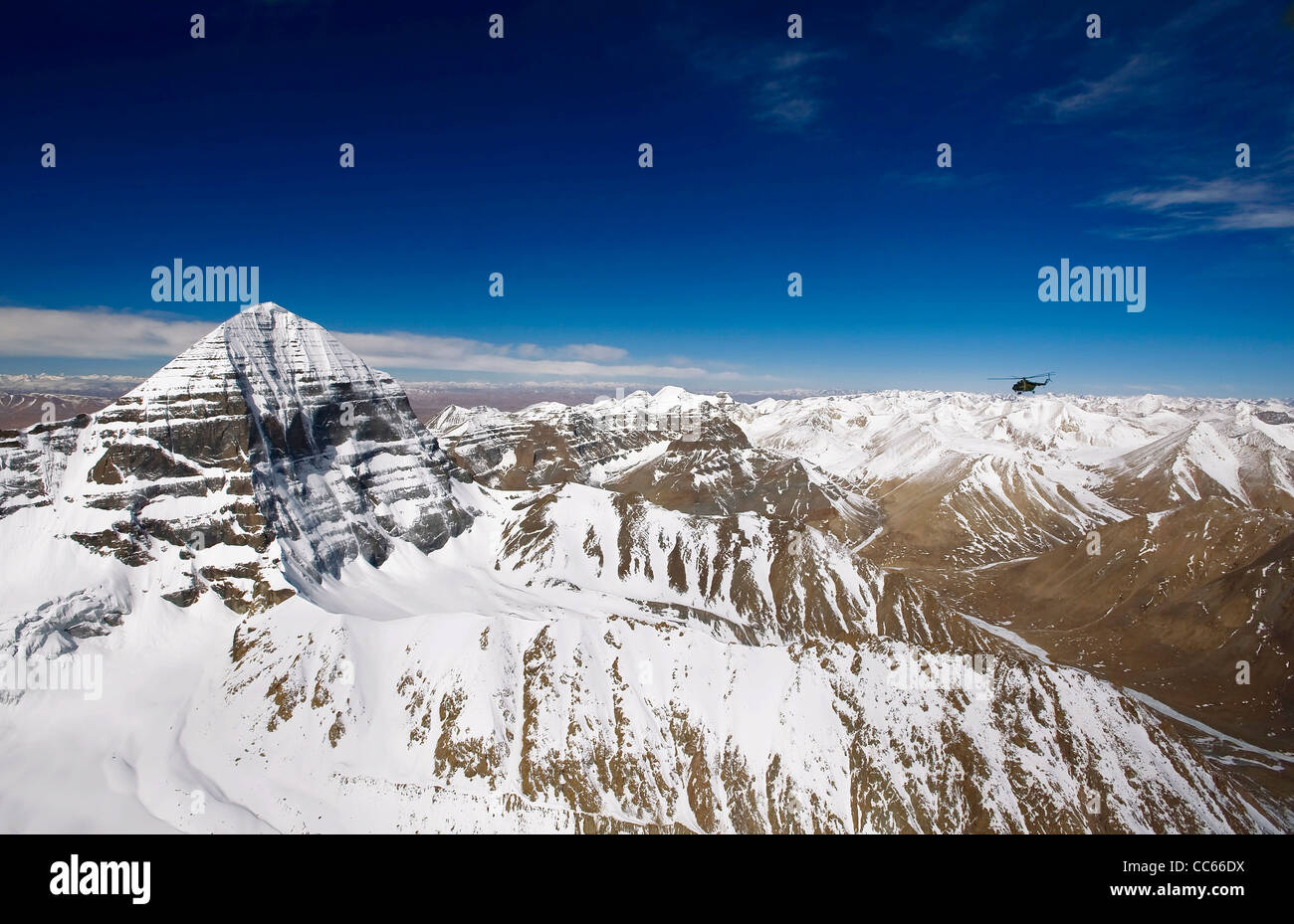 The holy Kangrinboqe Peak, Ngari, Tibet, China Stock Photo - Alamy