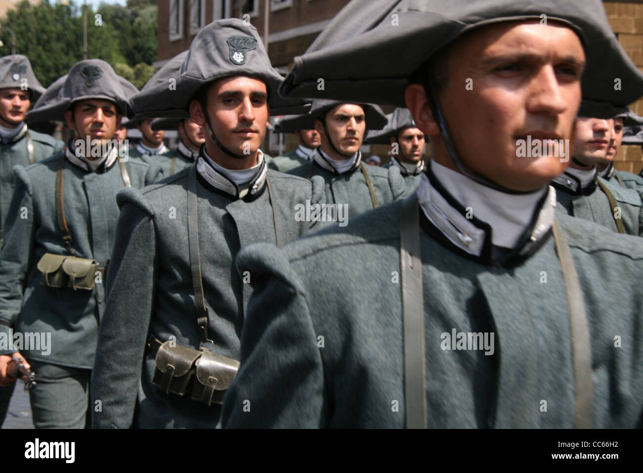 soldiers marching at the 2nd June parade in rome italy Stock Photo - Alamy
