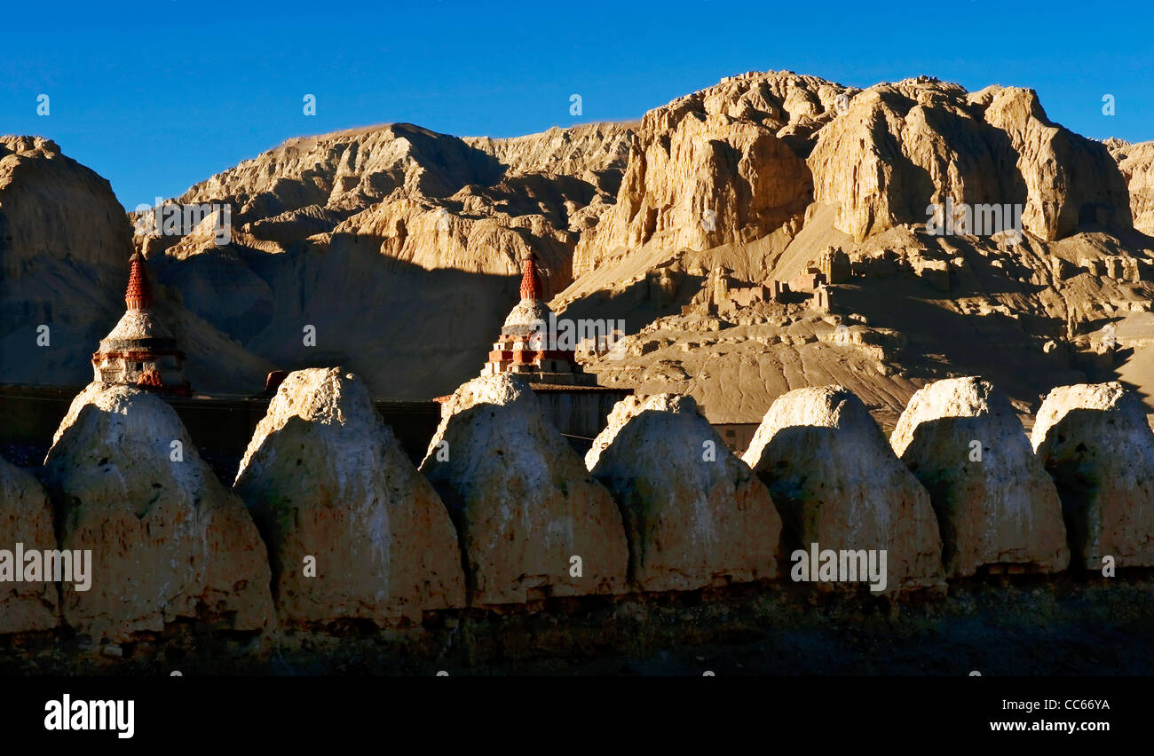Tholing Monastery, Zada Clay Forest, Ngari, Tibet, China Stock Photo ...