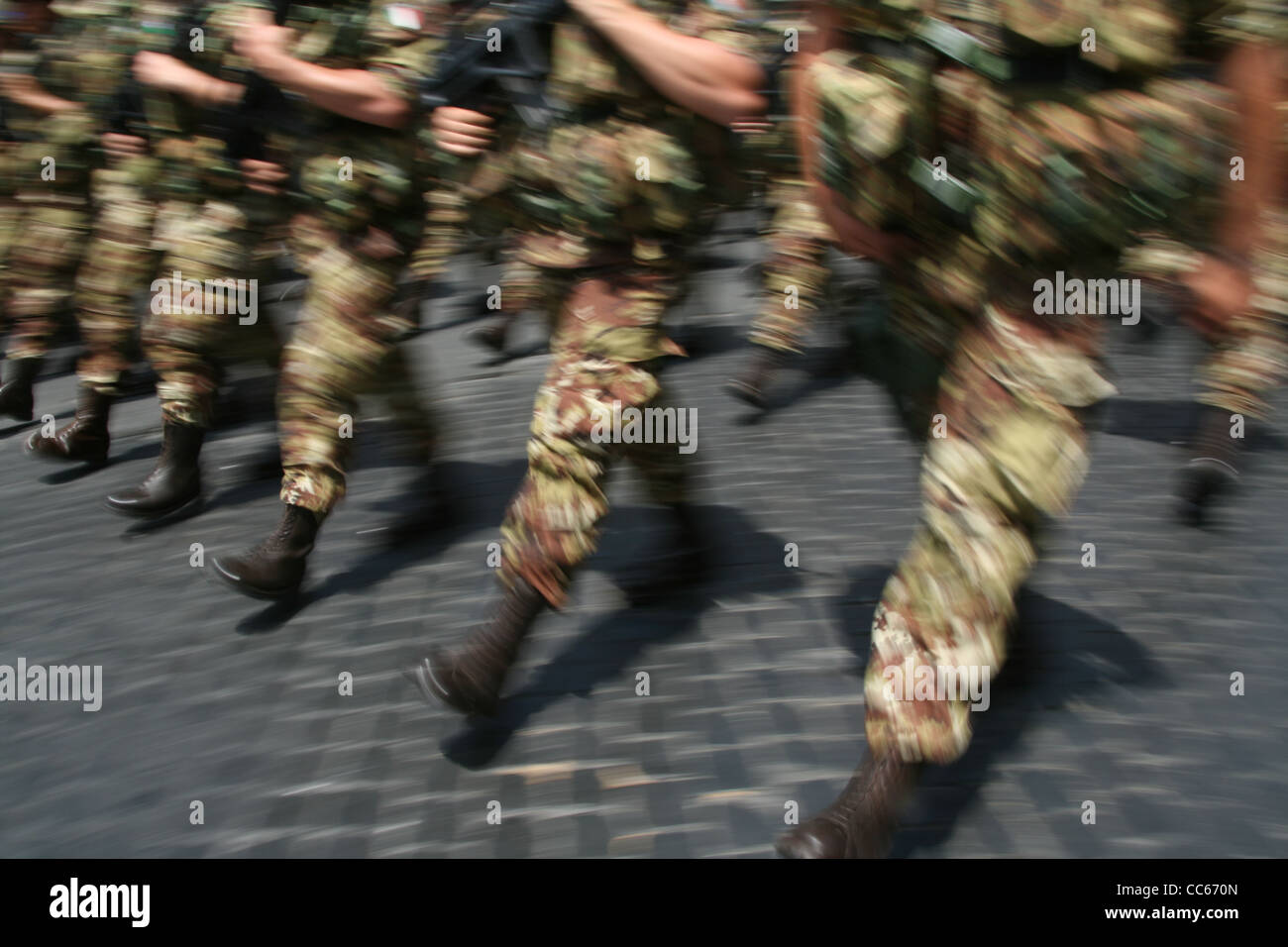 Parade of the forces of order in italy hi-res stock photography and ...