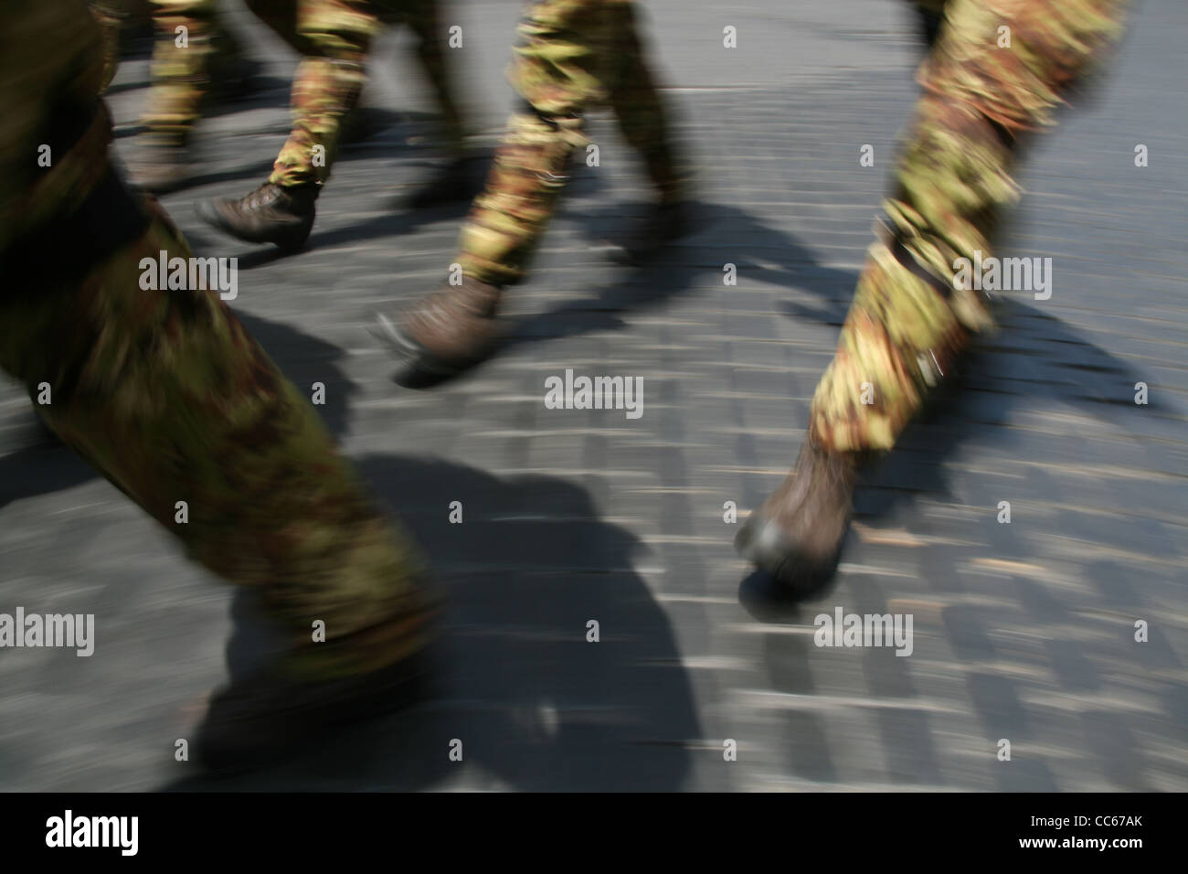soldiers marching at the 2nd June parade in rome italy Stock Photo - Alamy