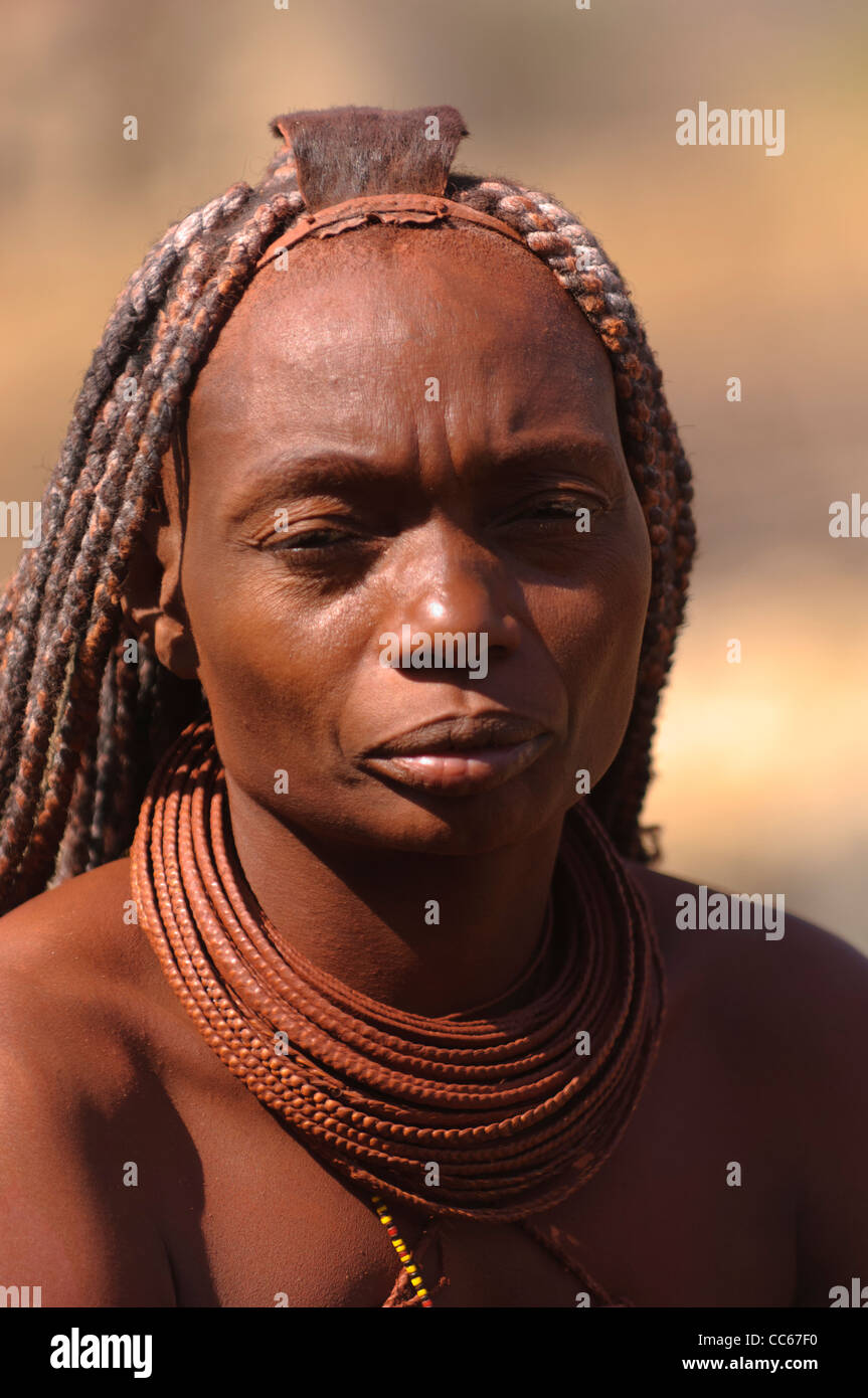 Portrait of himba woman hi-res stock photography and images - Alamy