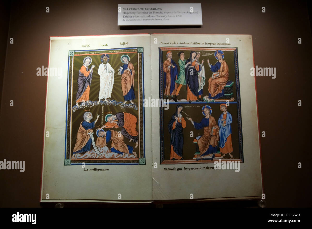 Manuscript in the Library of Monasterio de Yuso, Yuso Monastery, San ...