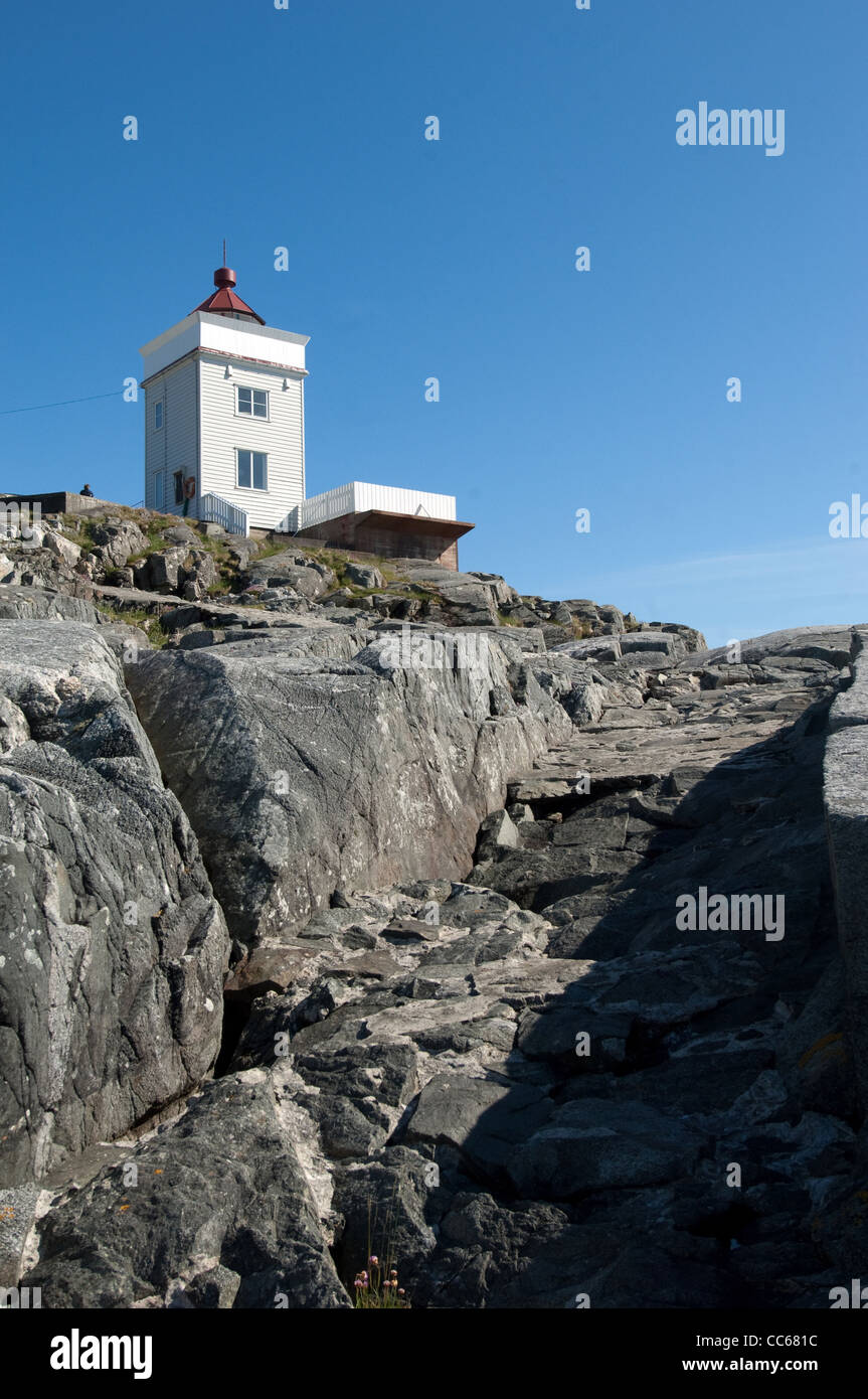 lightfire on coast Stock Photo - Alamy